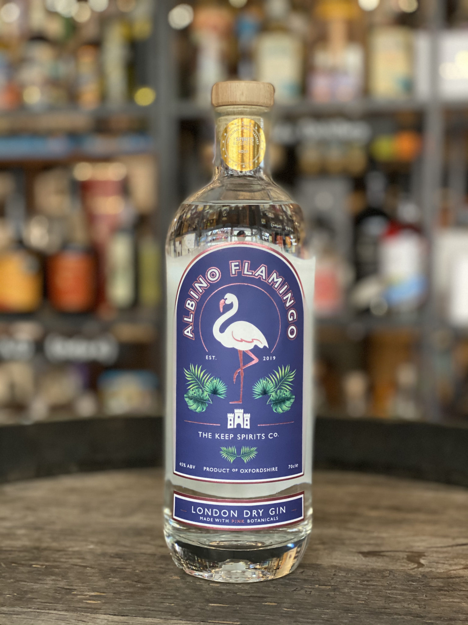 Albino Flamingo Gin (45% 70cl) - The Keep Wallingford